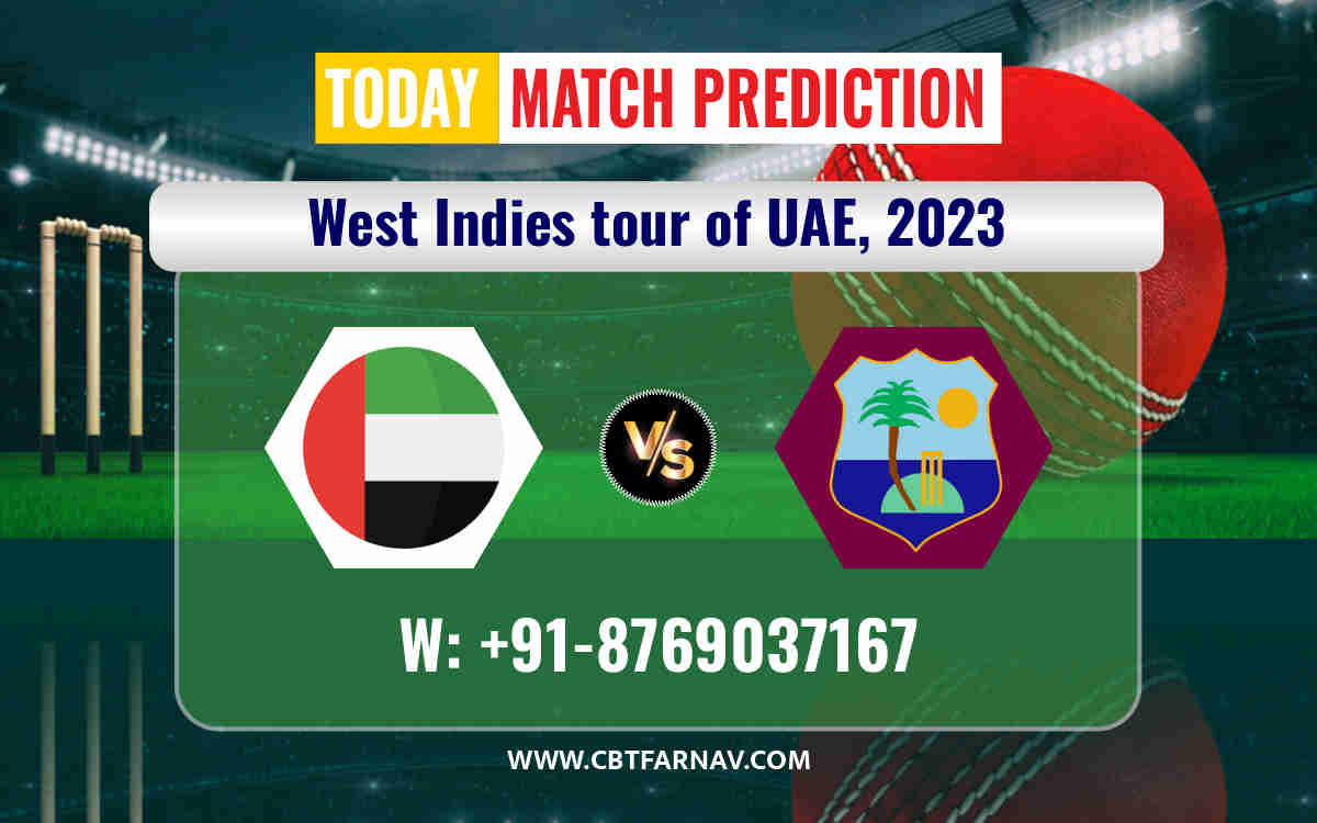 UAE vs WI 1st ODI Prediction 2023 | Match Prediction & Tips – Crikwin ...